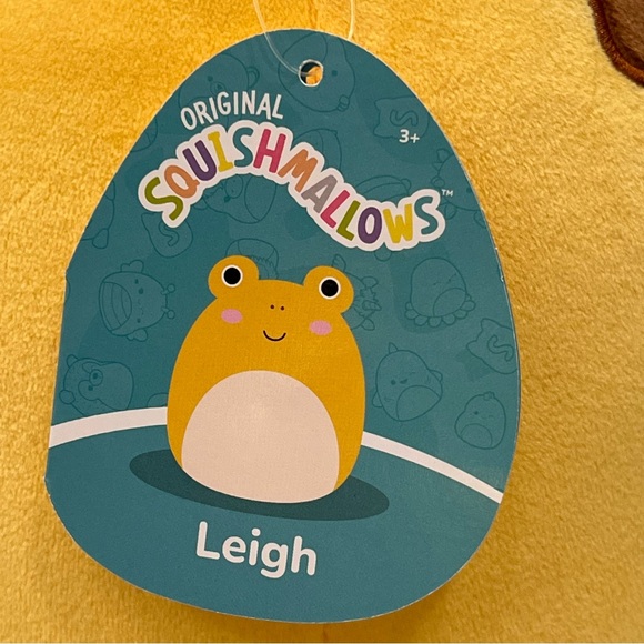 Squishmallows | Toys | Squishmallows 1 Leigh The Yellow Toad With Brown ...